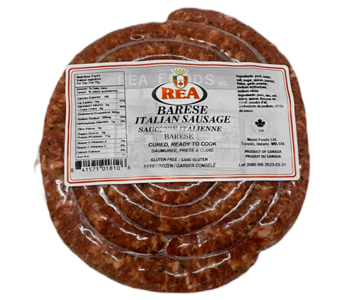 REA BARESE FROZEN SAUSAGE ( 8 X 550 G)